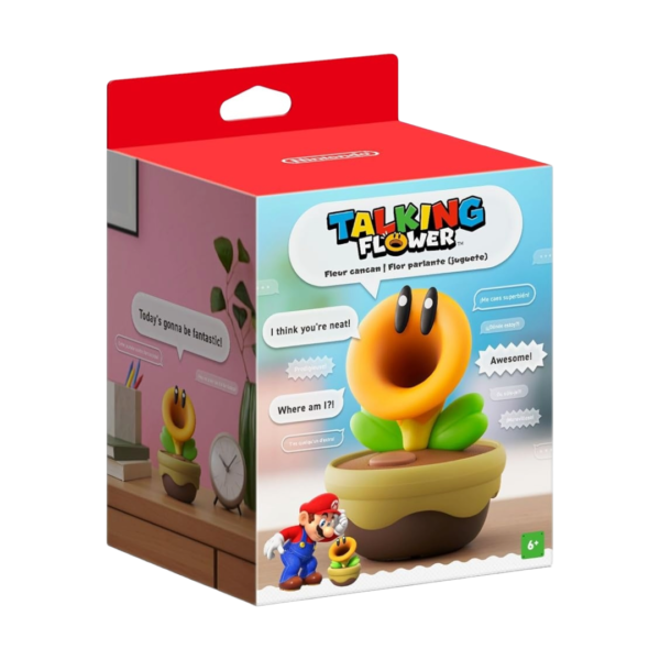 Nintendo Talking Flower – Super Mario Bros. Wonder Interactive Figure ...